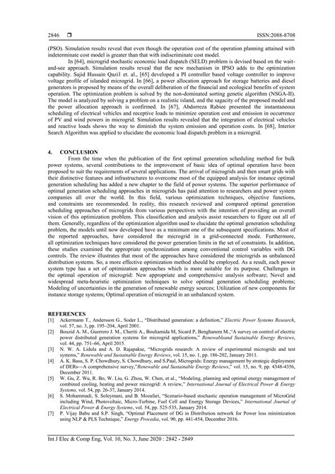 A Review Of Optimal Operation Of Microgrids Pdf