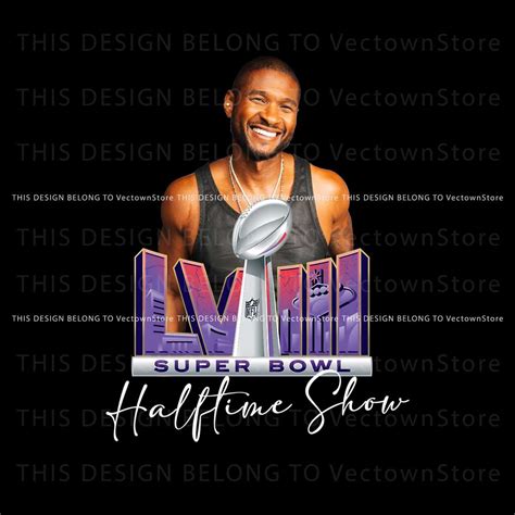 Usher Super Bowl Halftime Show Png