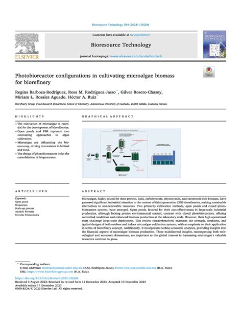 Photobioreactor Configurations In Cultivating Microalgae Biomass For