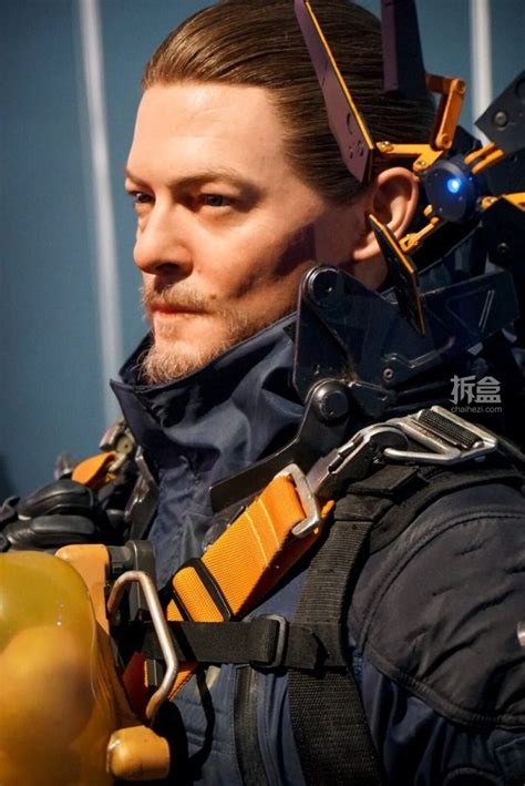 【e3游戏展】等身大《死亡搁浅》sam Norman Reedus 拆盒