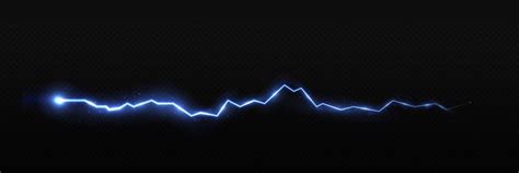 Blue Lightning Bolt Light Spark Flash Thunderstorm