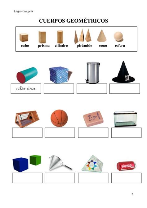 Cuerpos Geométricos Identificar I Love Math Fun Math Elementary