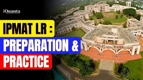 IPMAT Logical Reasoning Syllabus Practice Preparation IQuanta