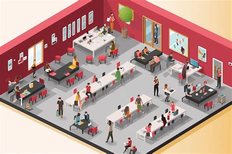 Premium Photo Modern Classroom Background