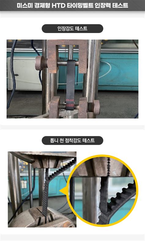 한국미스미 경제형 타이밍벨트 Best 상품 소개｜ Misumi｜미스미 종합 Web 카탈로그