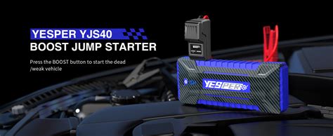 Amazon.com: YESPER Jump Starter Portable, 4120A Peak Car Jumper Starter ...