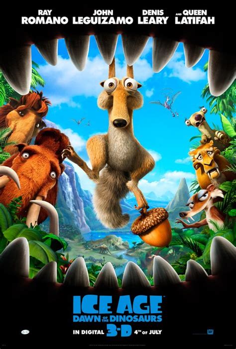 Ice Age Dawn Of The Dinosaurs Movie Poster 2 Of 9 Imp Awards