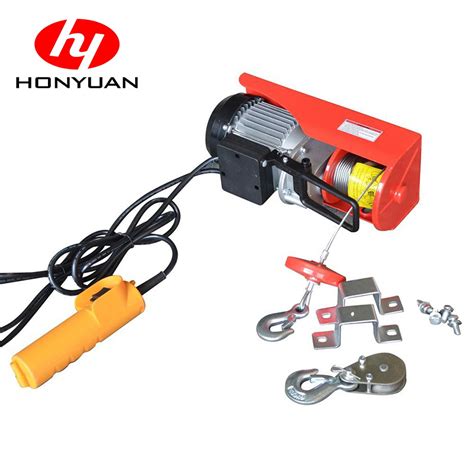 Vision Tractor Supply Electric Hoist 500kg 2 Ton Monorail Chain Hoist