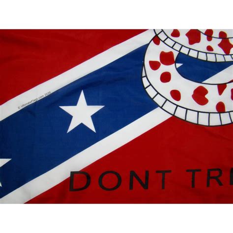 Rebel Dont Tread On Me Flag 3 X 5 Ft Standard Ultimate Flags
