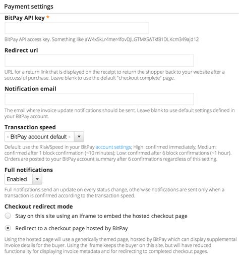 commerce bitpay