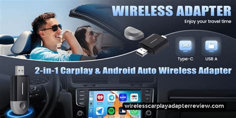 2 In 1 Wireless Carplay Adapter And Android Auto Wireless Adapter Upgrade