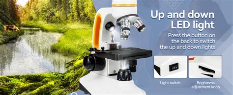 Svbony Sm202 Compound Monocular Microscope For Adults 40x 2000x Compound Microscope