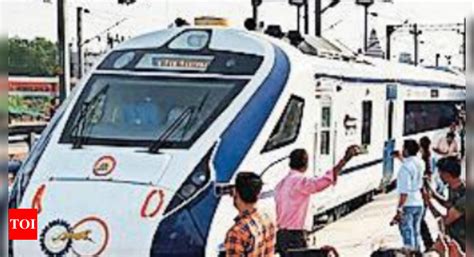 Vande Bharat Express From Patna To Ranchi Stoned During 3rd Trial Run