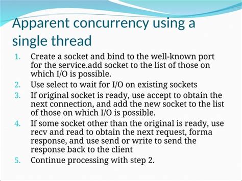 Concurrent Server And Iterative Server 1 1ppt Computer Networking Computing
