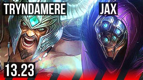 Trynda Vs Jax Top 7 Solo Kills 500 Games Br Master 1323
