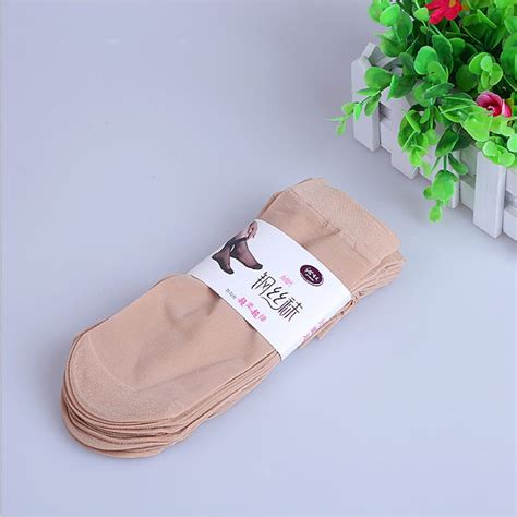 Buy 5 Pairs Free 5 Pairs Silk Socks Stokin Muslimah Nipis And Tebal Ankle