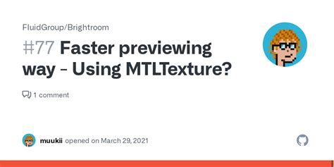 Faster Previewing Way Using MTLTexture Issue 77 FluidGroup