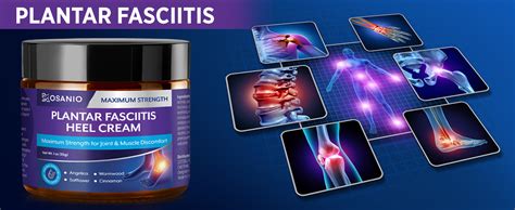 Kosanio Plantar Fasciitis Relief Cream Heel Discomfort