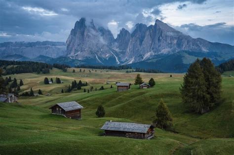 Premium Photo Italian Dolomiti Alps Seiser Alm Or Alpe Di Siusi