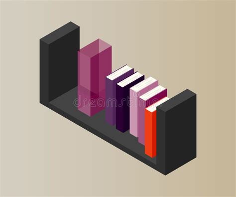 Isometric Bookcase Stock Illustrations 1 328 Isometric Bookcase Stock