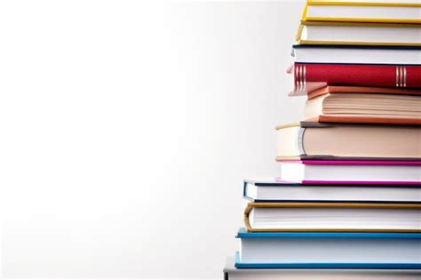 Premium Ai Image A Stack Of Books With The Title The Book On The Top