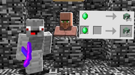 für 1 Emerald kriege ich 64 Emerald Erz Troll in Minecraft LUCKY BLOCK
