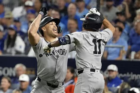 Stanton Powers Yankees To Game 3 Win
