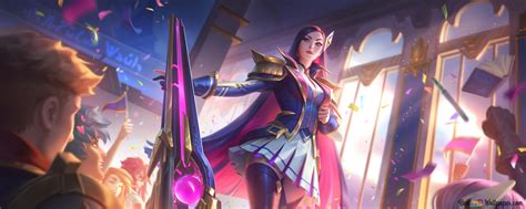 Battle Academia Caitlyn Splash Art League Of Legends Lol K Descarga De Fondo De Pantalla