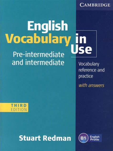 English Vocabulary in Use Pre-Intermediate and Intermediate 3rd Edition ...