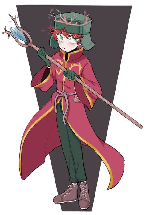 Kewl South Park Characters Kyle South Park South Park Fanart
