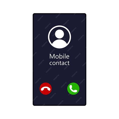 Premium Vector Smartphone User Interface Mockup Mobile Phone Screen
