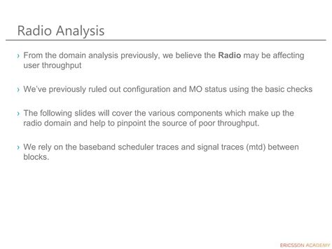 Dokumen Tips Ericsson Lte Throughput Troubleshooting Techniques