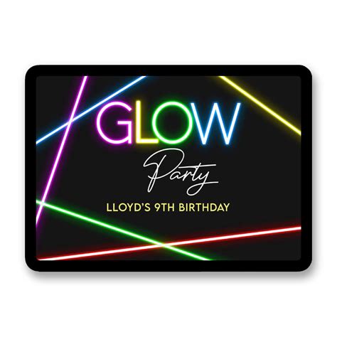 Glow Party Bespokebooth