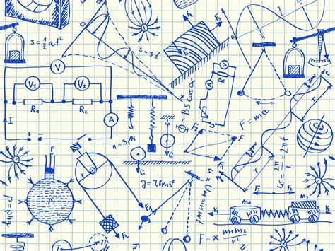 Physics Equation Mathematics Math Formula Poster Science Text