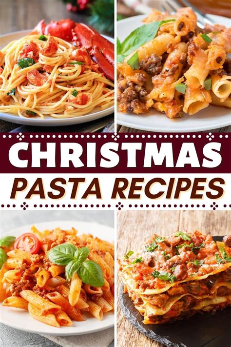 23 Best Christmas Pasta Recipes For Your Holiday Feast Insanely Good