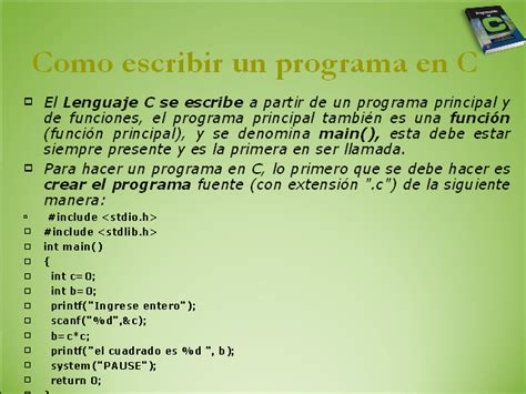 Lenguaje de programación C Monografias