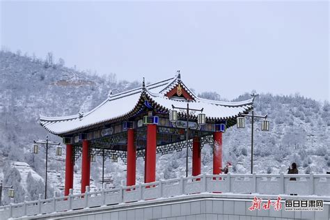 平凉瑞雪兆丰年 崇信雪景美 国际在线