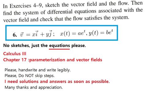 Solved In Exercises Sketch The Vector Field And The Chegg