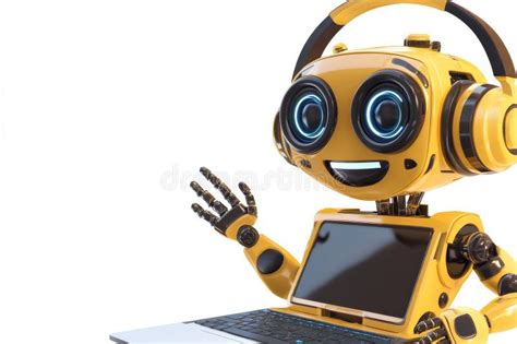 Chat Bot Robot Communication Concept Created With Generative Ai