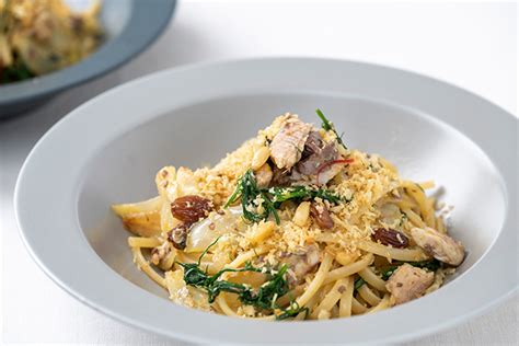 フェンネルといわしのパスタ｜ワインと合うレシピ｜サントリー ワインスクエア