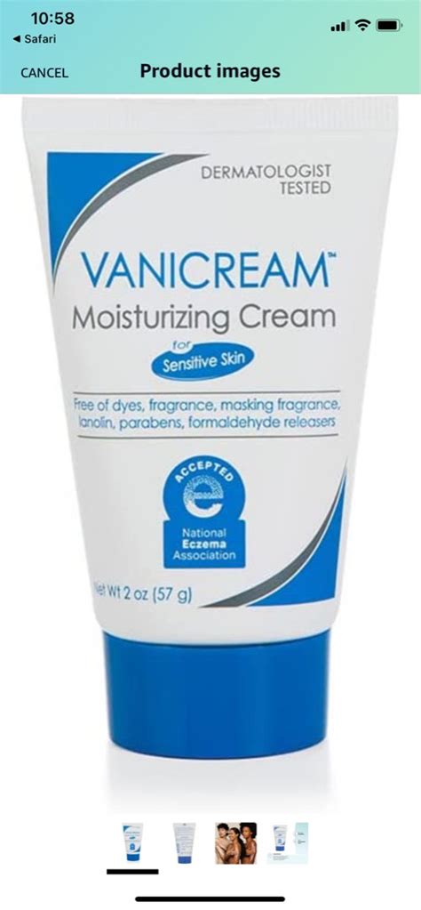 Vanicream Moisturizing Cream Beauty And Personal Care Bath And Body Body