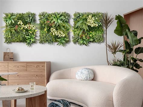 Vibrant Artificial Greenery Wall Edenvert