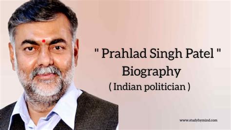 Prahlad Singh Patel Biography In English Indian Politician Bjp