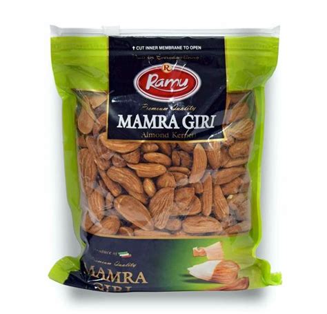 Ramu Mamra Choti Giri Almonds Nuts Badam 250 Gm Natural Sweet Jiomart