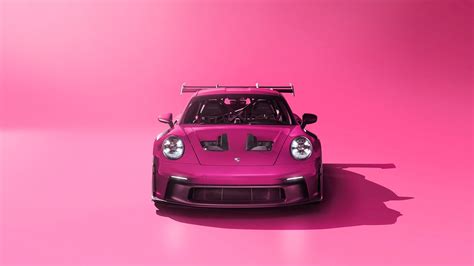 Porsche 911gt3rs 992 Rubystar Porsche Wallpaper Star Wallpaper