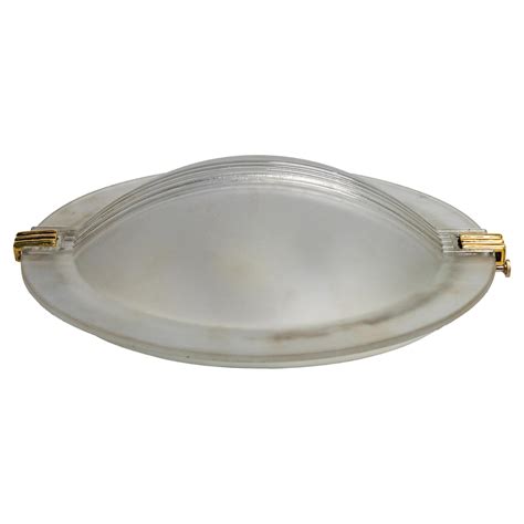 Art Deco Opalescent Glass Ceiling Fixture At 1stdibs