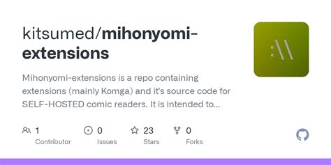 GitHub Kitsumed Mihonyomi Extensions Mihonyomi Extensions Is A Repo