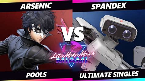 Let S Make Moves Miami Arsenic Joker Vs Spandex ROB SSBU Ultimate Tournament YouTube