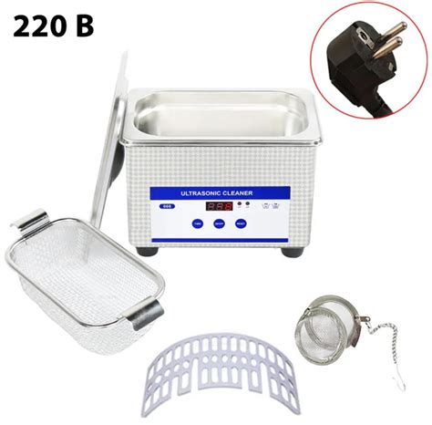 Ультразвуковой стерилизатор 220 В очиститель ванночка для ювелирных изделий очков
