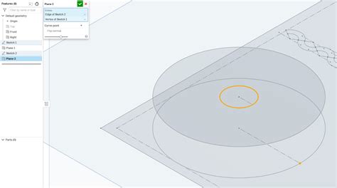 Cant Select Helix Curve With Use Command — Onshape